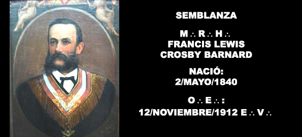 SEMBLANZA * CROSBY BARNARD, FRANCIS LEWIS | logiaparthenon.com